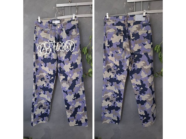 Bershka military farmerke 36 (M)