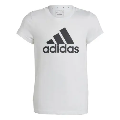 Adidas Majica za devojčice G ESS BL T, Bela