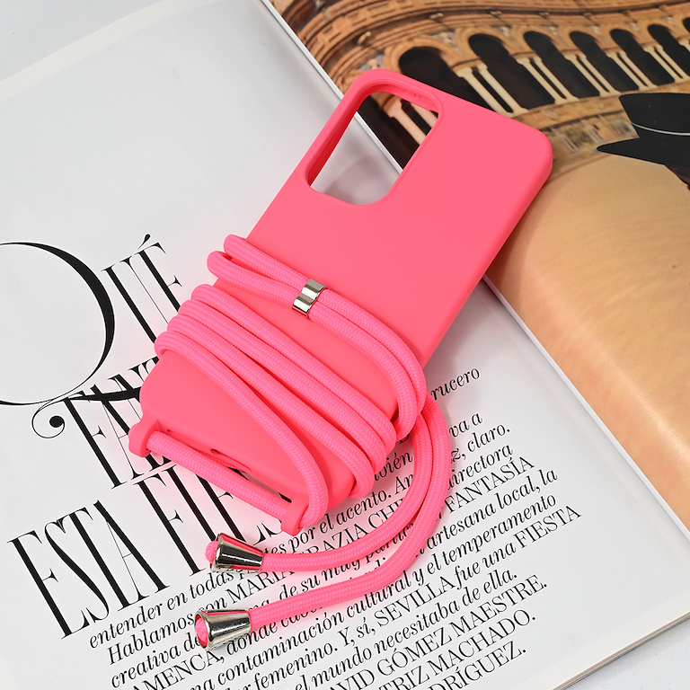 Maska Crossbody za Samsung S931B Galaxy S25 pink