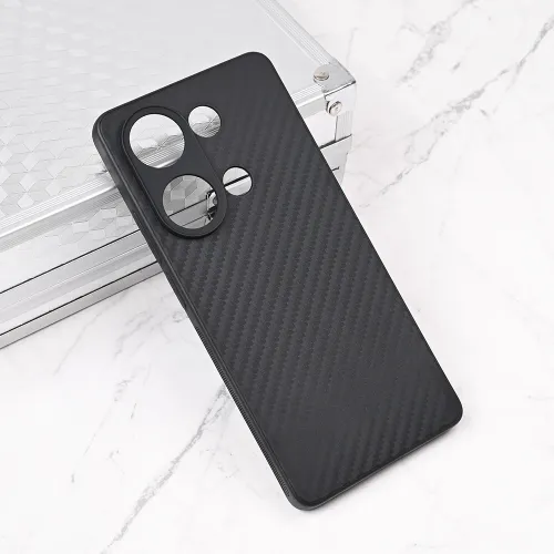 Futrola - maska Carbon fiber za Xiaomi Redmi Note 14S (EU) crna