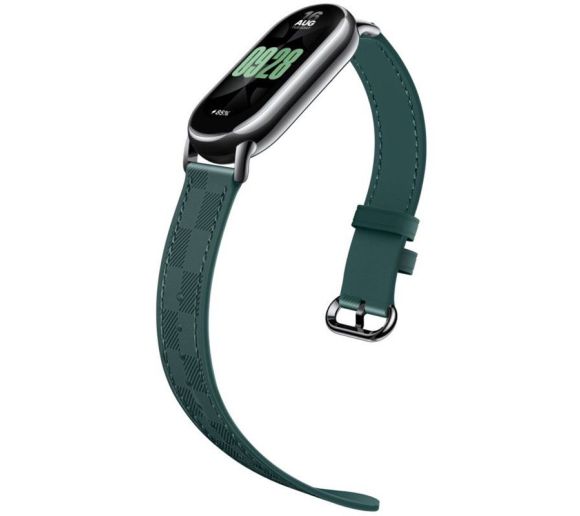 Xiaomi mi Smart Band 8 Checkered Strap (Green)