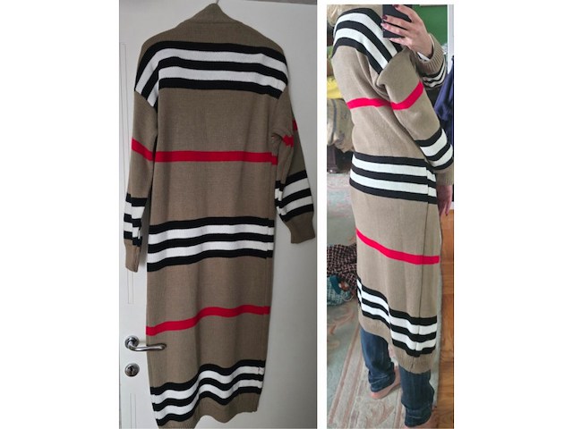 DUGACAK dzemper kao jakna FREE SIZE