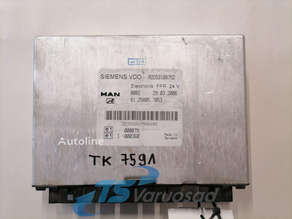 Siemens Ecu, FFR 81258057053 upravljačka jedinica za MAN TGA 18.430 tegljača