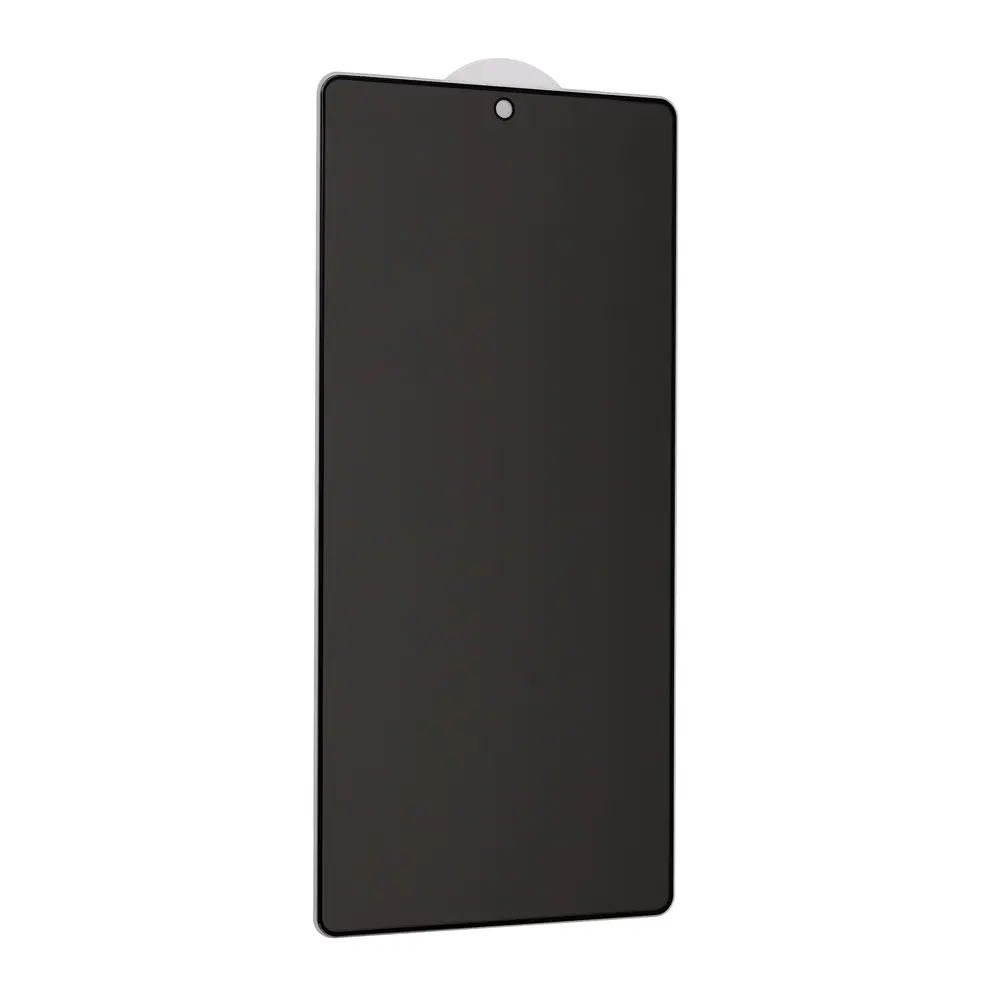 Zaštitno staklo Tempered Glass Privacy 2.5D full glue za Samsung S938B Galaxy S25 Ultra, Crno (fingerprint unlock)