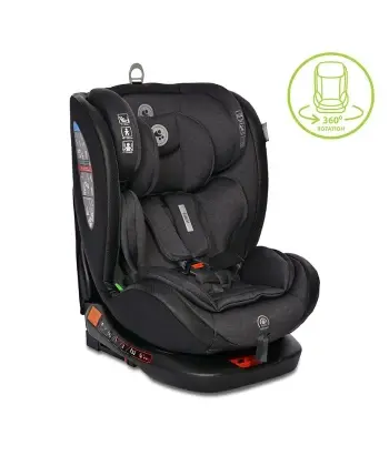 LORELLI AUTO SEDISTE ARES I-SIZE ISOFIX (40-150cm) - BLACK (10071792401)