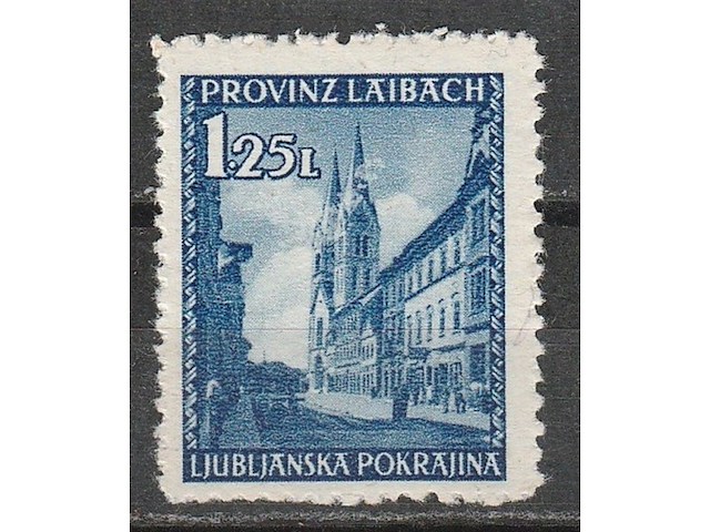 Provinz Laibach, Ljubljana - 1945 - MH