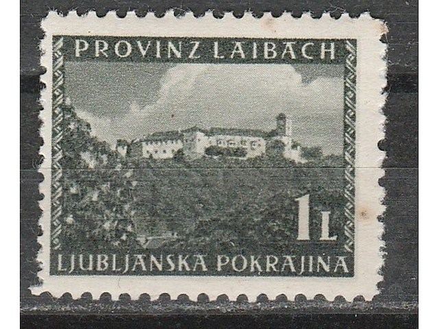 Provinz Laibach, Ljubljana - 1945 - MH