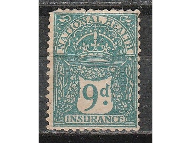 United Kingdom - National Health Insurance - 1920 - MNG