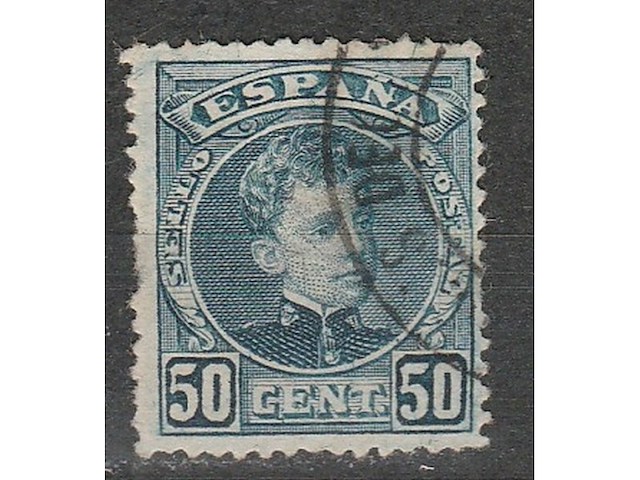 Spain, Španija - 1901 - King Alfonso XIII