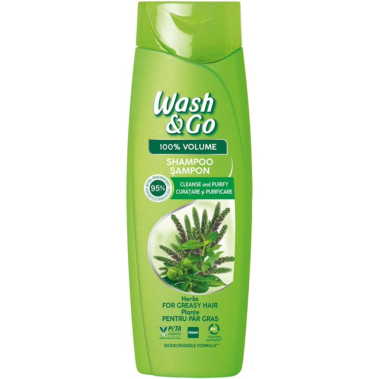 VASH&GO biljni šampon 675 ML