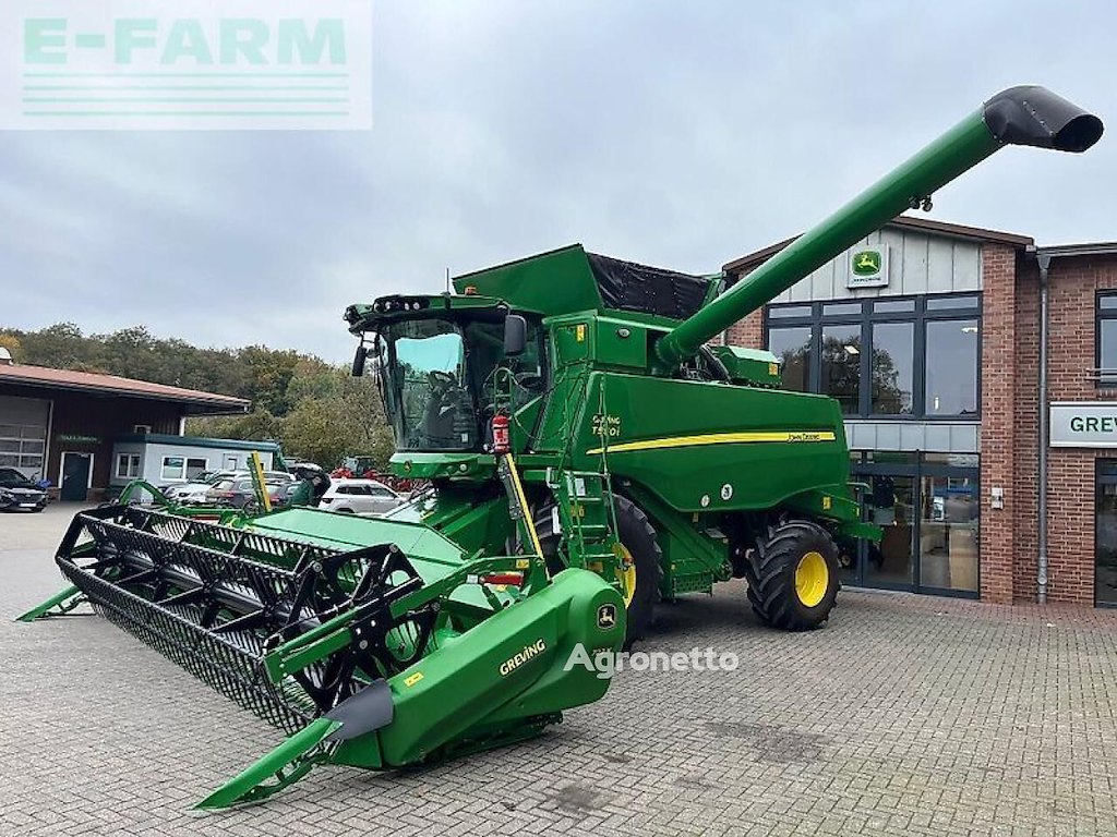 John Deere t560i prodrive 30km/h inkl. 722x schneidwerk kombajn za žito
