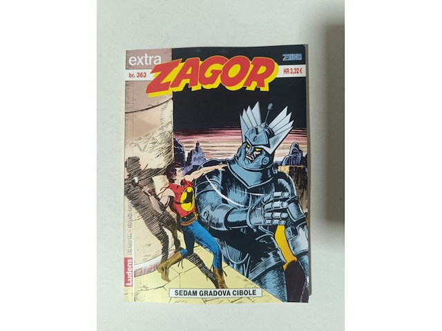 Zagor extra 363 Sedam gradova Cibole