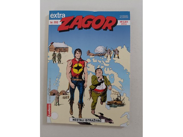 Zagor extra 352 Nestali istraživač