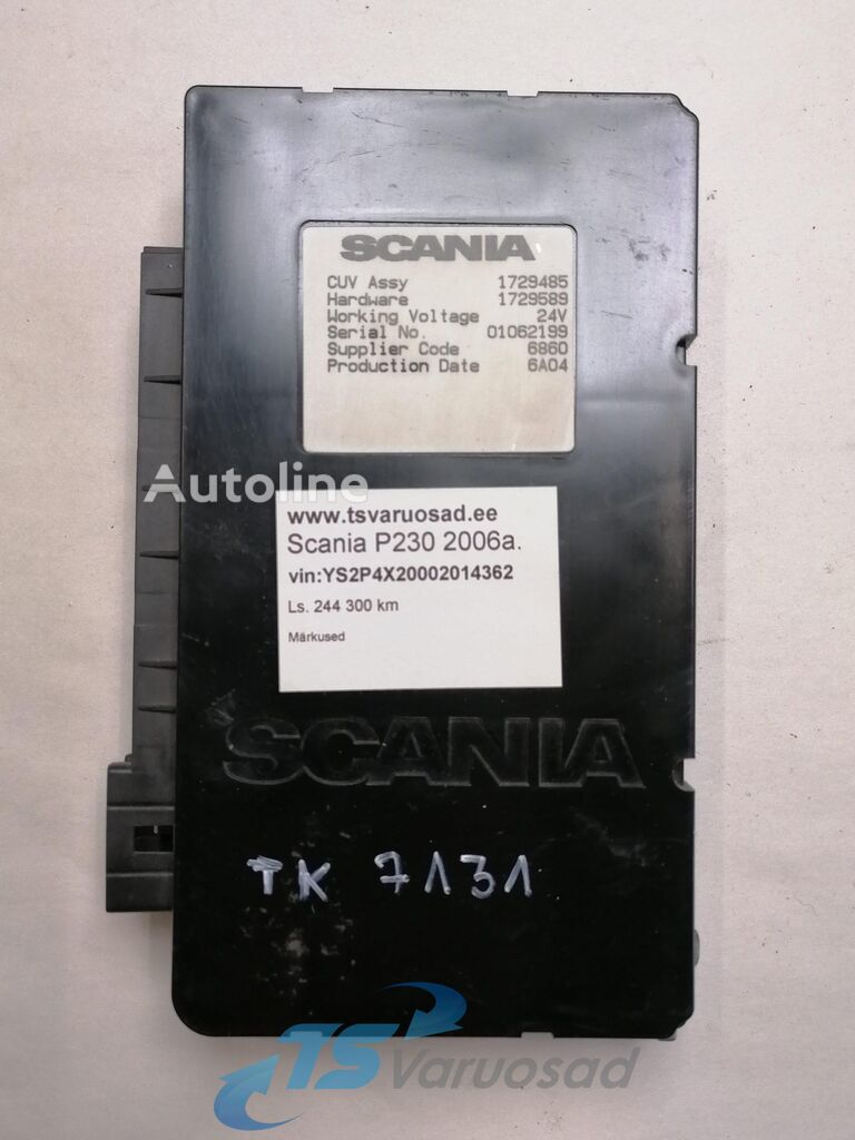 Scania Ecu, VIS 1729485 upravljačka jedinica za Scania P230 tegljača