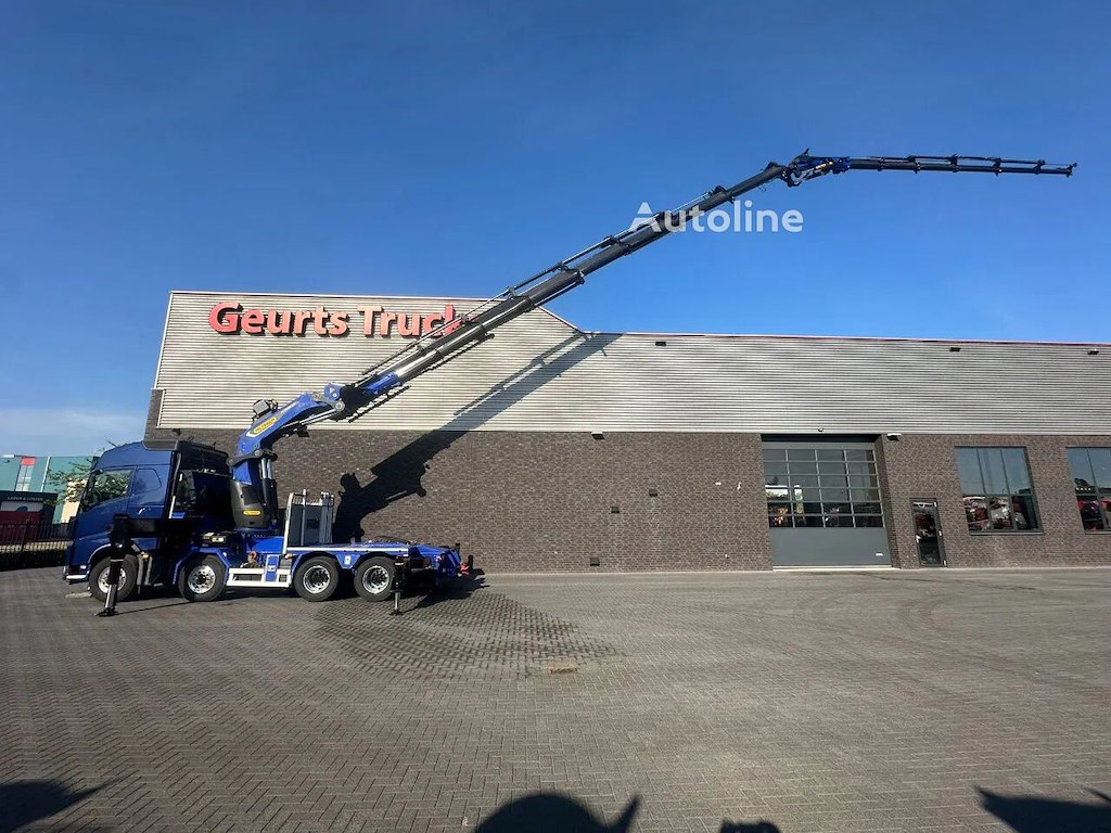 Volvo FH 540 8X4 TREKKER / BAKWAGEN MET PALFINGER PK135.002 TEC7 + JIB tegljač