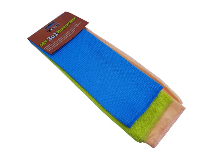 Car Line Set Mikrofiber krpa, 3 komada