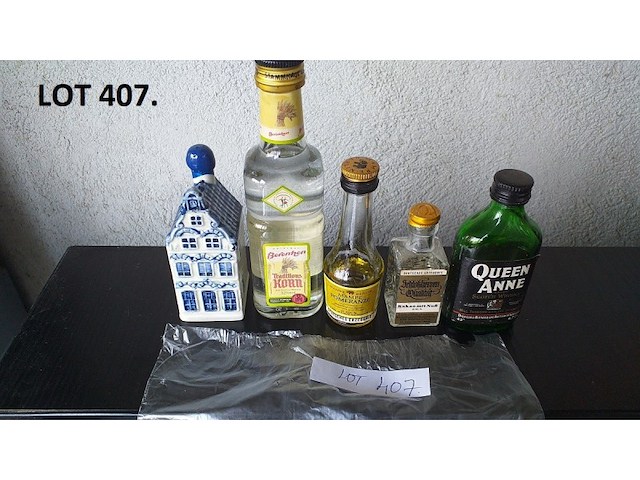 Unučići čokanji male flašice minibottle fraklić LOT.407