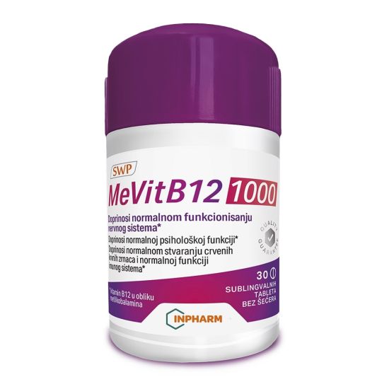 MeVit B12 1000 mcg 30 tableta