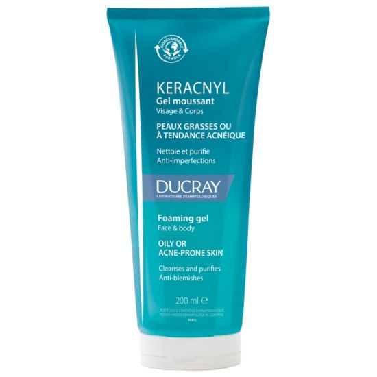 Ducray Keracnyl penušavi gel 200ml