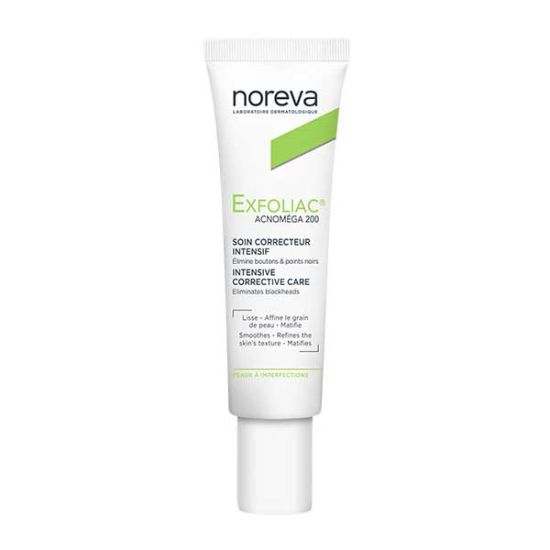 Noreva Exfoliac Acnomega 200 krema 30 ml