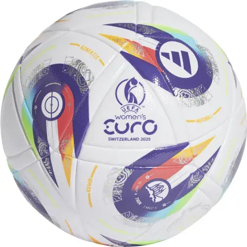 Adidas Fudbalska lopta W Euro25 LGE, Bela
