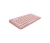 Logitech Pebble Keys 2 K380s, Bluetooth slim keyboard, rose