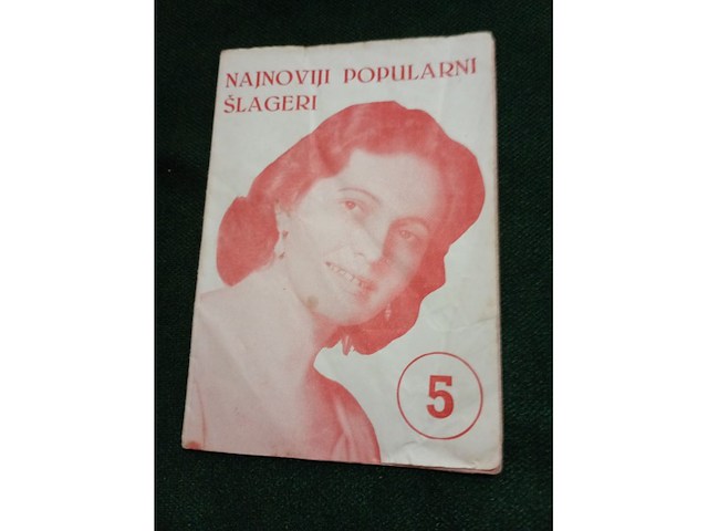 Najnoviji popularni šlageri 5
