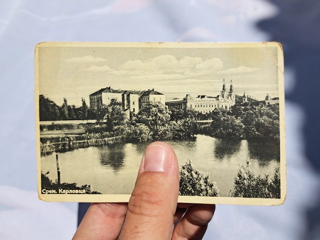SREMSKI KARLOVCI KRALJEVINA RAZGLEDNICA