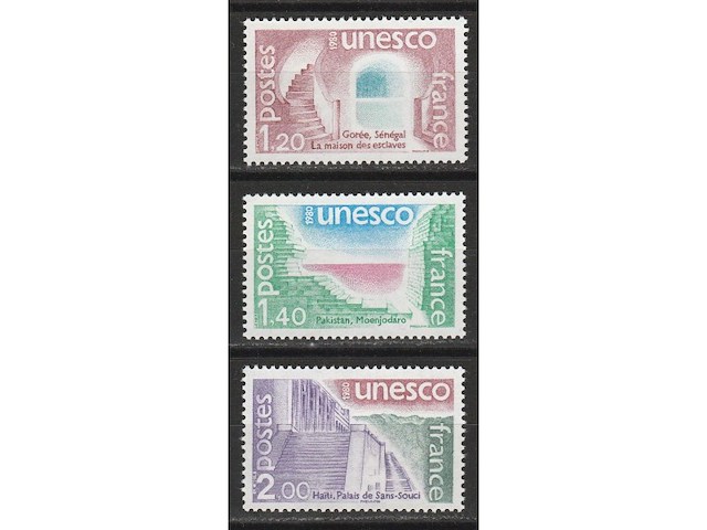 Francuska, France - UNESCO - 1980 - MNH