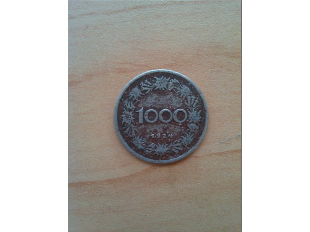 Austrija 1000 kruna 1924. godina