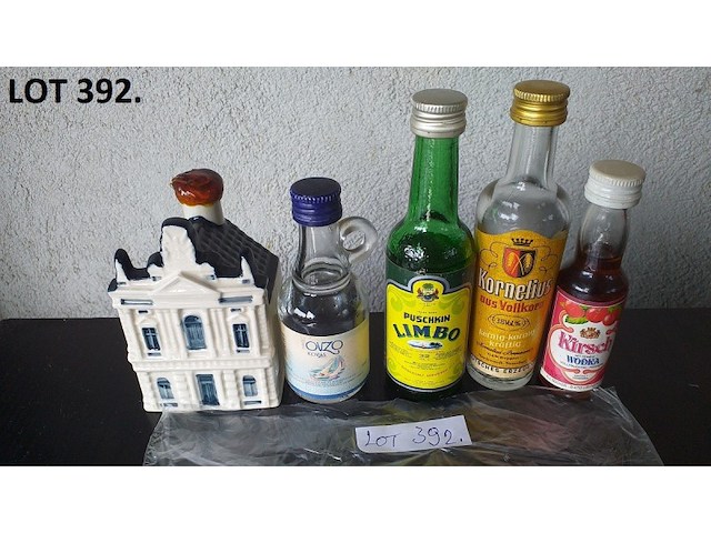 Unučići čokanji male flašice minibottle fraklić LOT.392