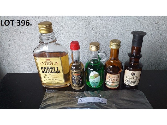 Unučići čokanji male flašice minibottle fraklić LOT.396