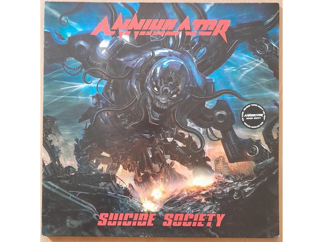 Annihilator – Suicide Society BLUE VINYL 2015