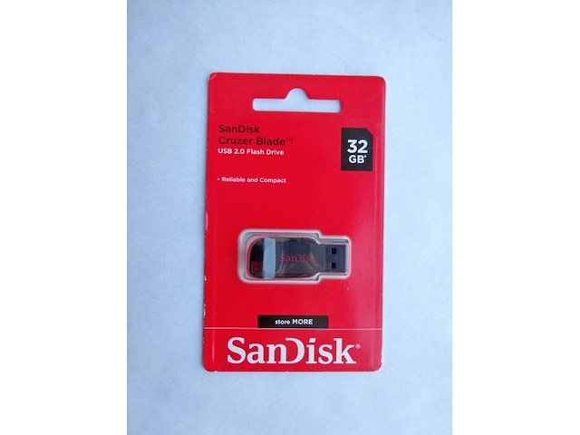 SanDisk Cruzer Blade Teardrope 32GB USB flash memorija