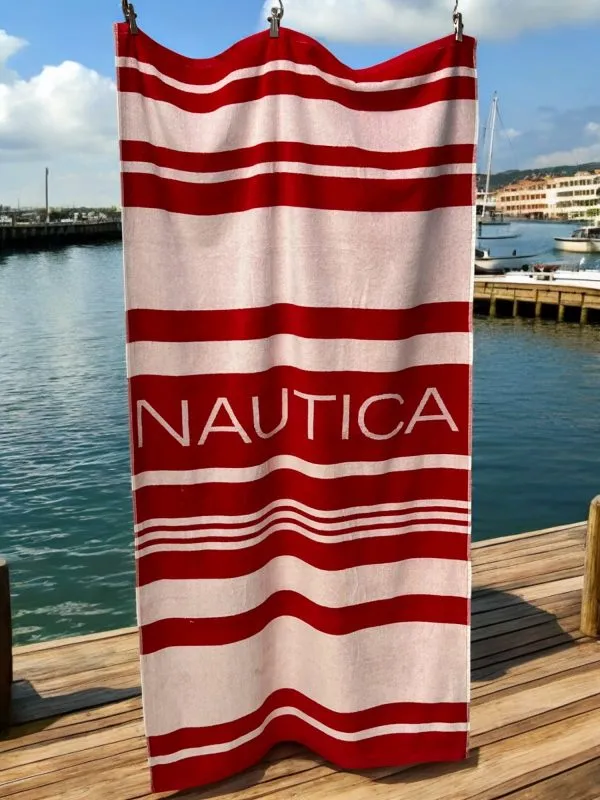 Plažni peškir “Nautica” – 92 x 172 cm | 100% Pamuk
