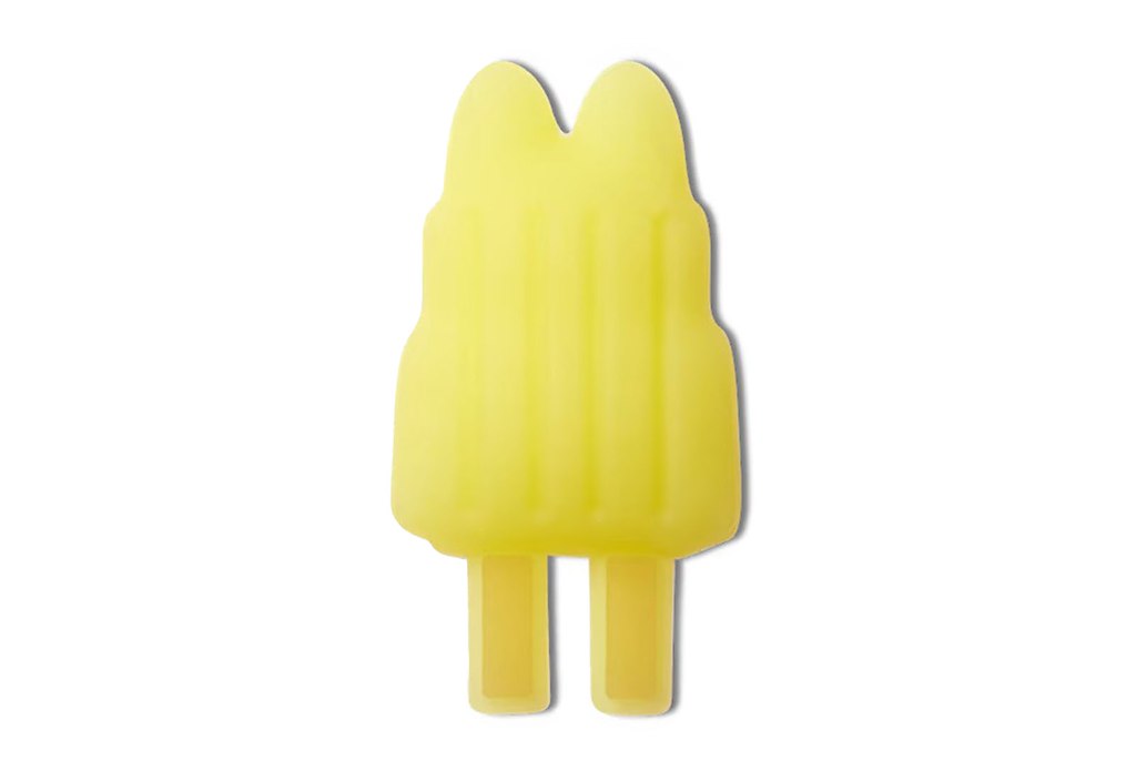 Crocs 
Crocs Jibbitz
- Double Yellow Ice Pop