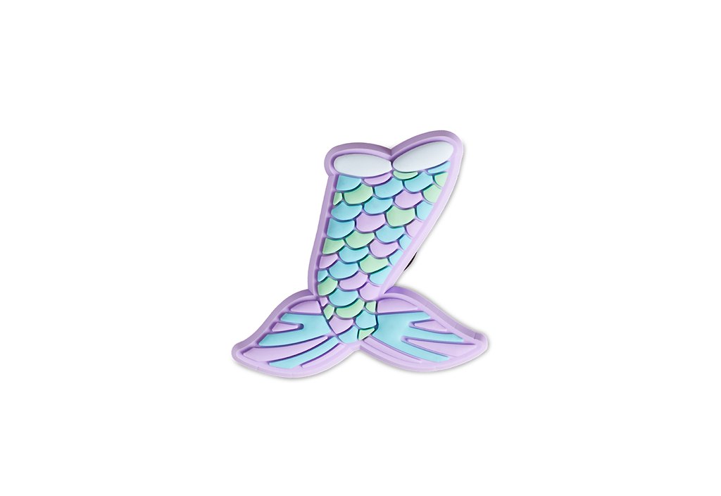 Crocs 
Crocs Jibbitz
- Mermaid Tail