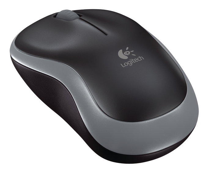 Logitech M185 Wireless Mouse for Notebook Swift Grey