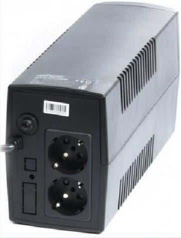 EG-UPS-B850 Gembird 850VA 510W AVR UPS, 2 x Shuko output sockets, black