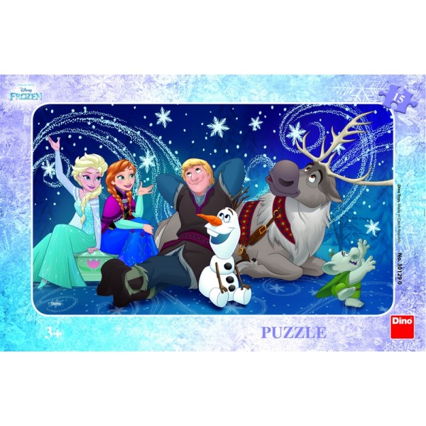 301290 Puzzle 15 PCS Frozen