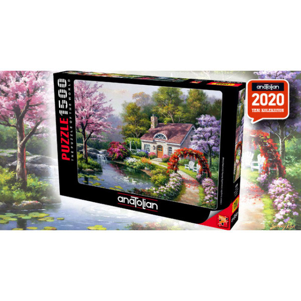 Anatolian Puzzle Flower house 1500 pcs 145566
