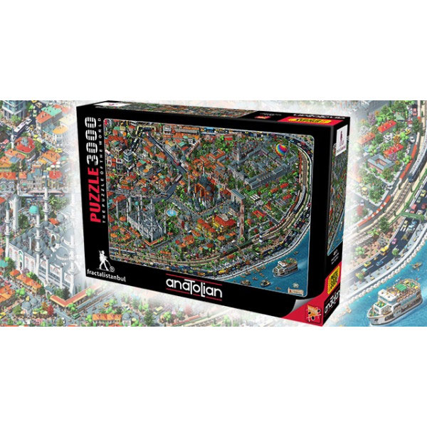 Anatolian Puzzle Fractal Istanbul 3000 pcs 149137