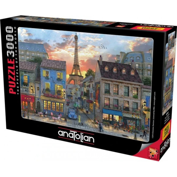 Anatolian Puzzle Streets Of Paris 3000 pcs 149106