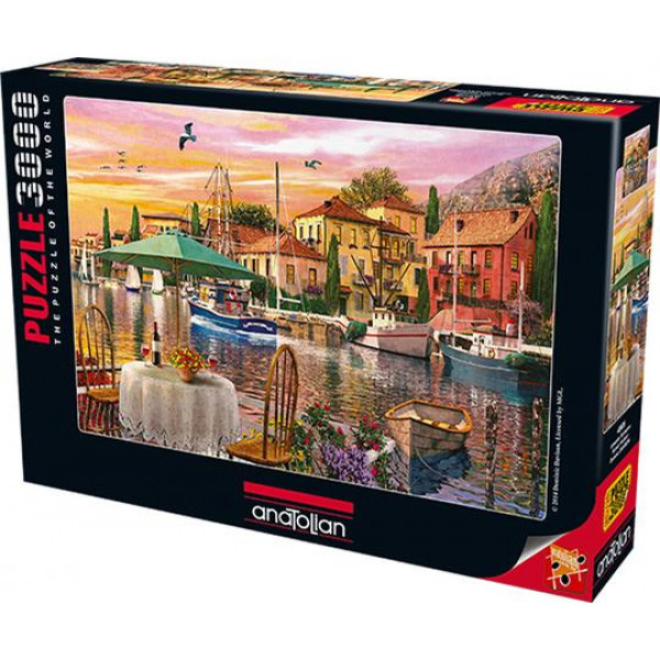 Anatolian Puzzle Sunset Harbour 3000 pcs 149052