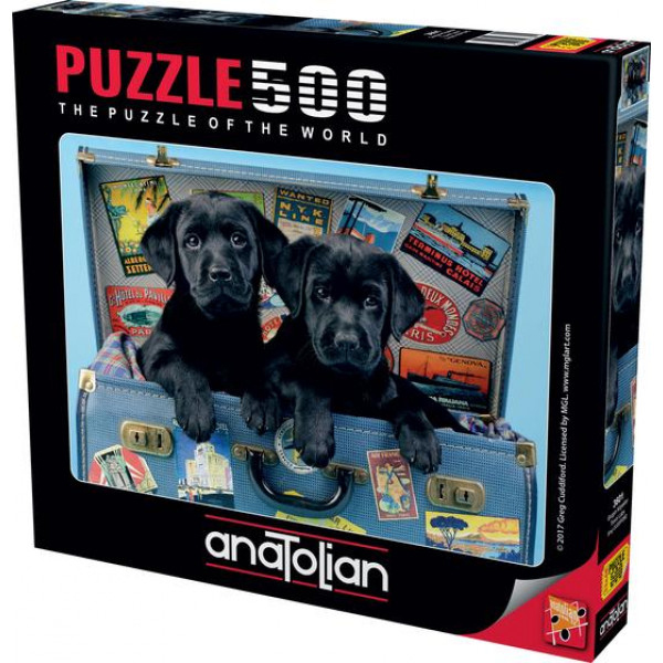 Anatolian Puzzle Travel Labs 500 pcs 136014