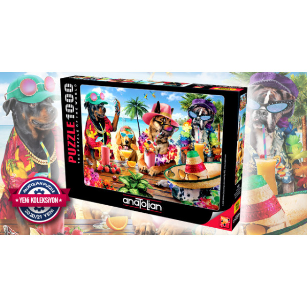 Anatolian Puzzle Tropical Party 1000 pcs 111028