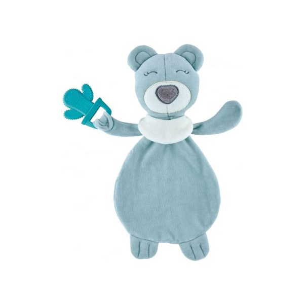 BabyJem Igračka Sweet Bear sa glodalicom Green 92-36807