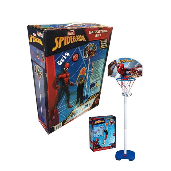 Dede Dečiji Koš set sa stalkom Spiderman 034042