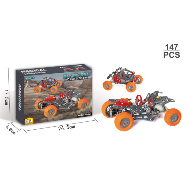 Igračka Konstruktor Set Trkački Automobil 147pcs 292454