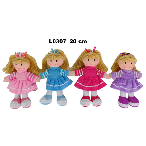 Igračka Krpena lutka 20cm 156471